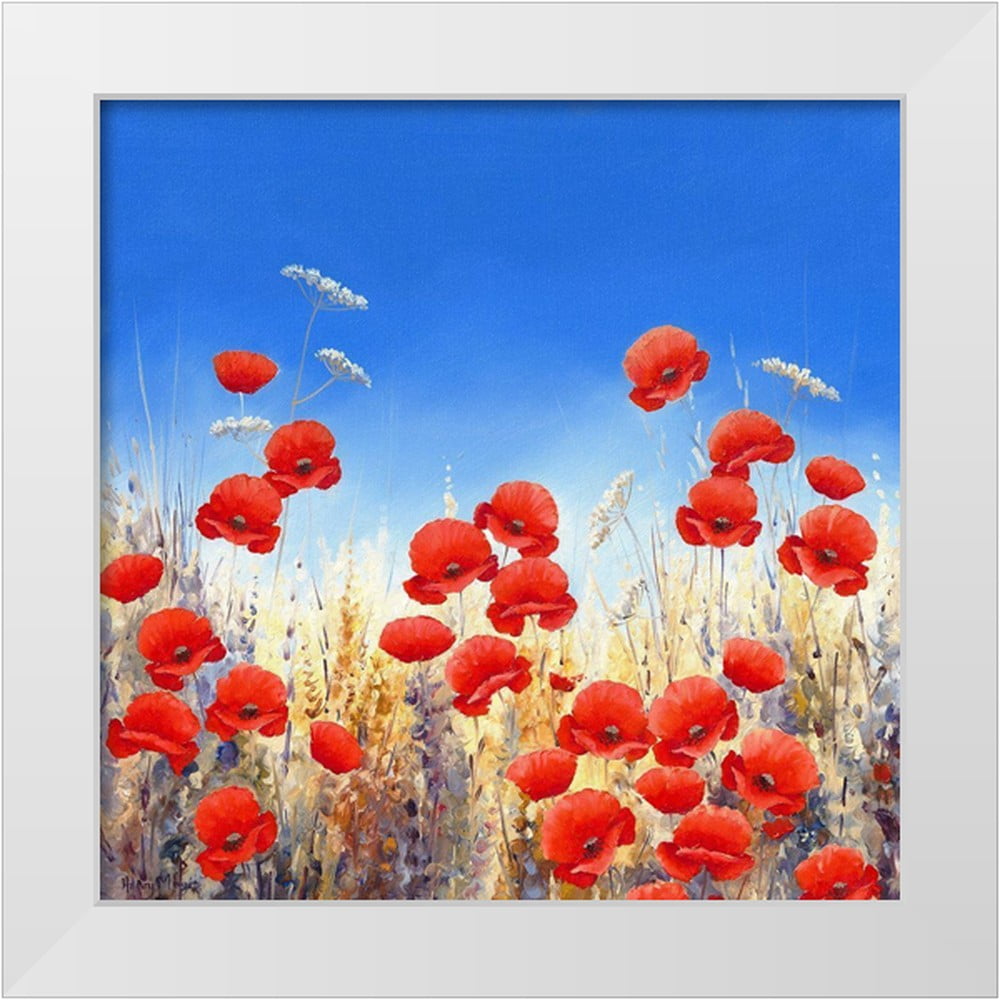 Mayes, Hilary 20x20 White Modern Wood Framed Museum Art Print Titled ...