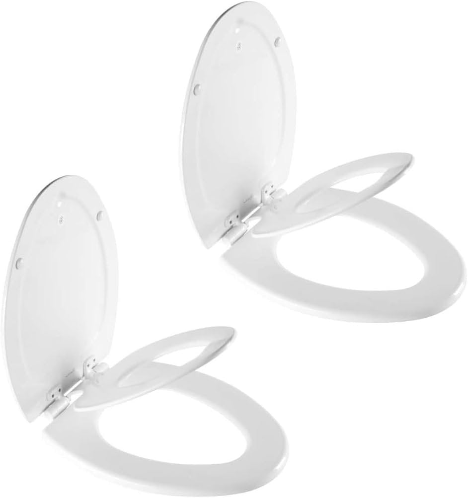 Mayfair 1888SLOW 000 NextStep2 Toilet Seat with Built-In Potty Training ...
