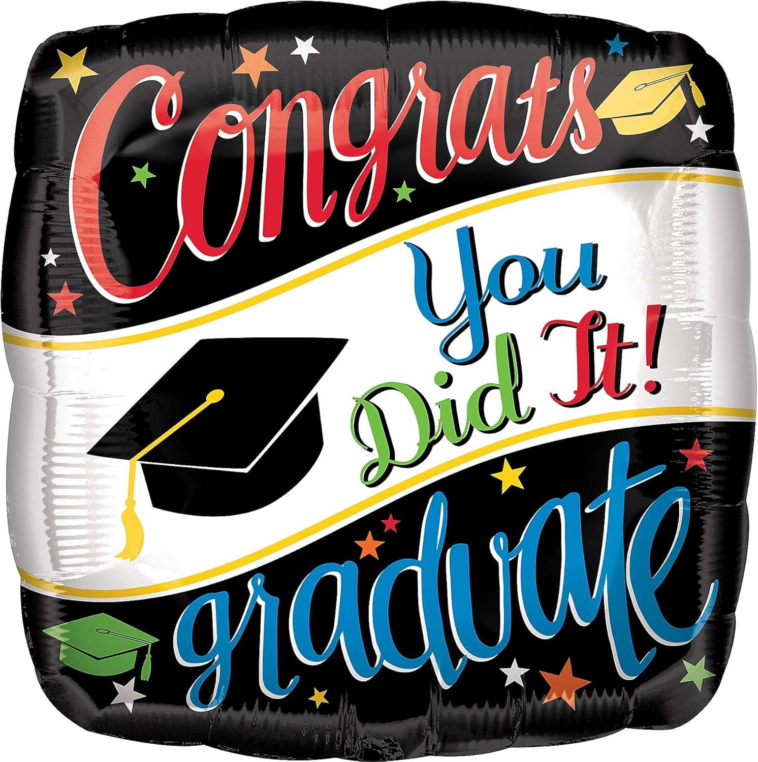 Mayflower 17" Anagram Going Places Foil Balloon, Multicolor - Walmart.com