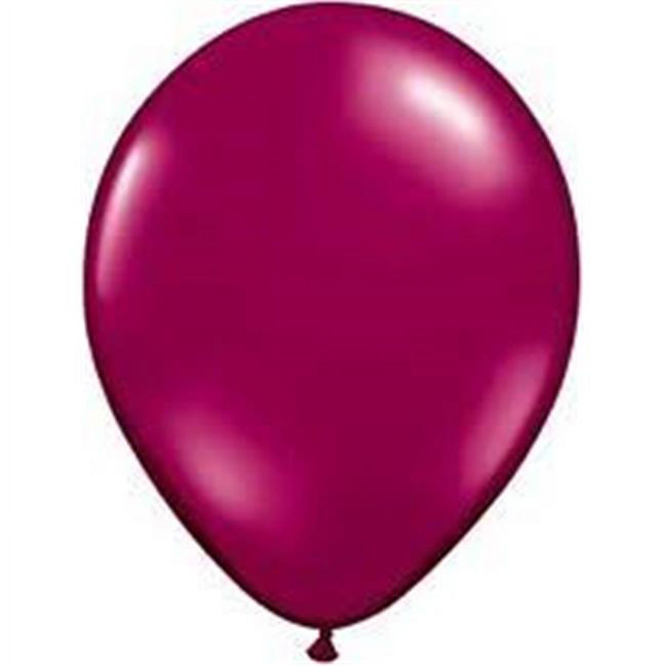 Mayflower 76647 11 in. Deep Burgundy BSA Latex Balloon - Walmart.com