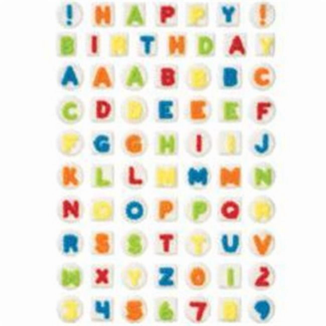 Mayflower Alphabet Icing Decoration - Walmart.com