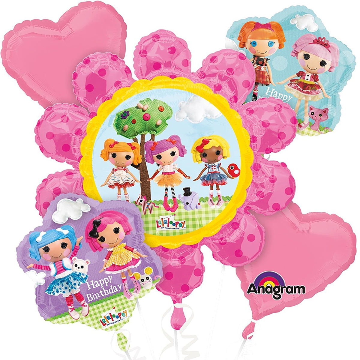 Mayflower BB575028 La La Loopsy Balloon Bouquet - Walmart.com