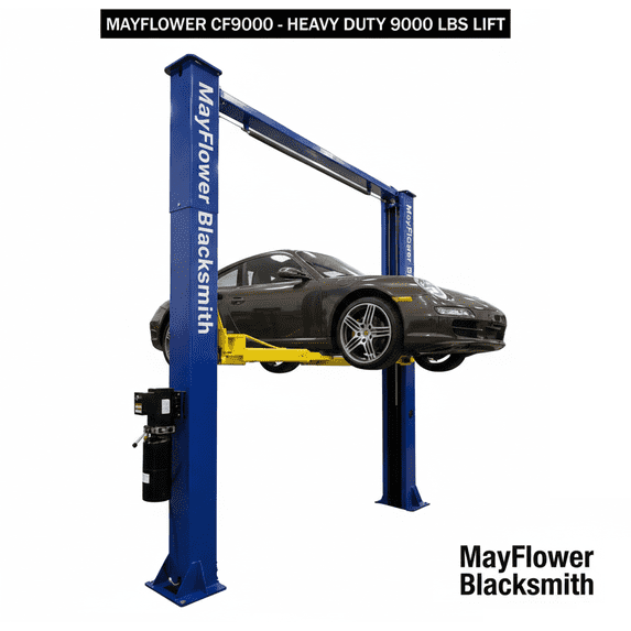 Mayflower Blacksmith Heavy Duty Clear Floor Two Post Lift Car lift CF ...