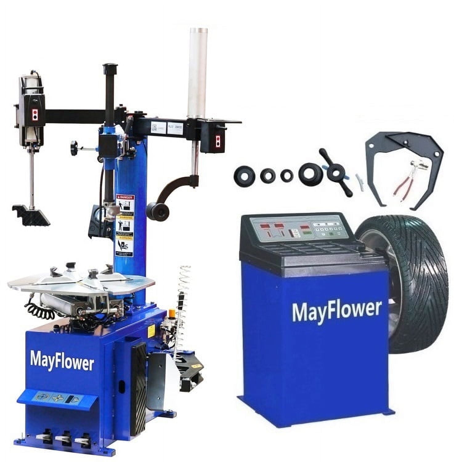 Mayflower Balance Change Tool, Double Assist Arms Tire Changer Wheel ...