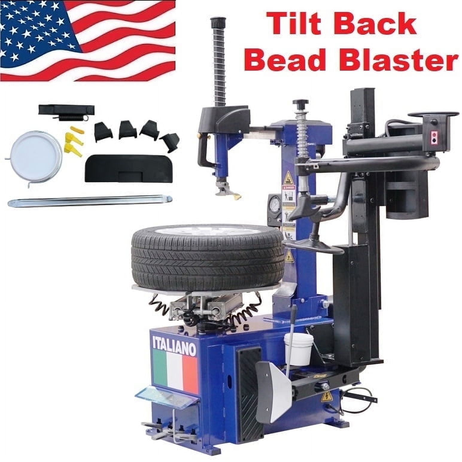 3.0 HP Mayflower Heavy Duty Tilt Back Assist Arm Tire Changer Machine ...
