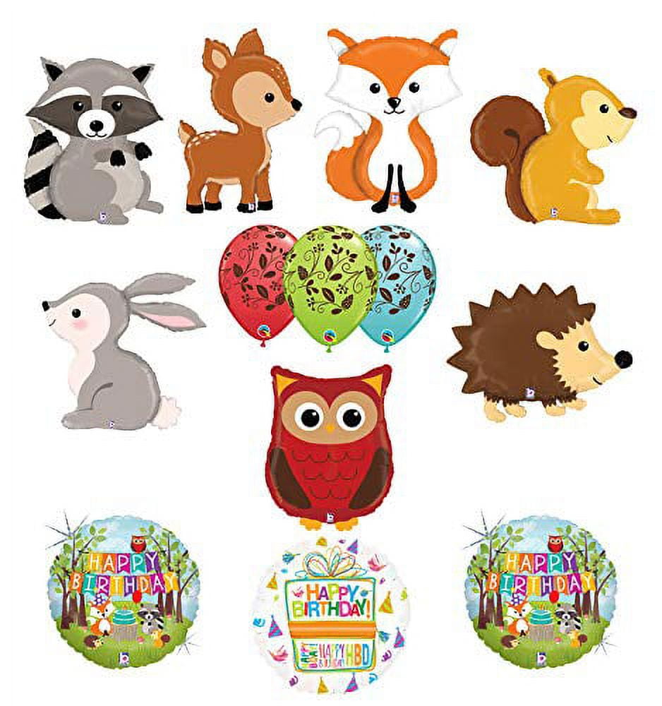 Mayflower Products The Ultimate Woodland Creatures Birthday Party ...