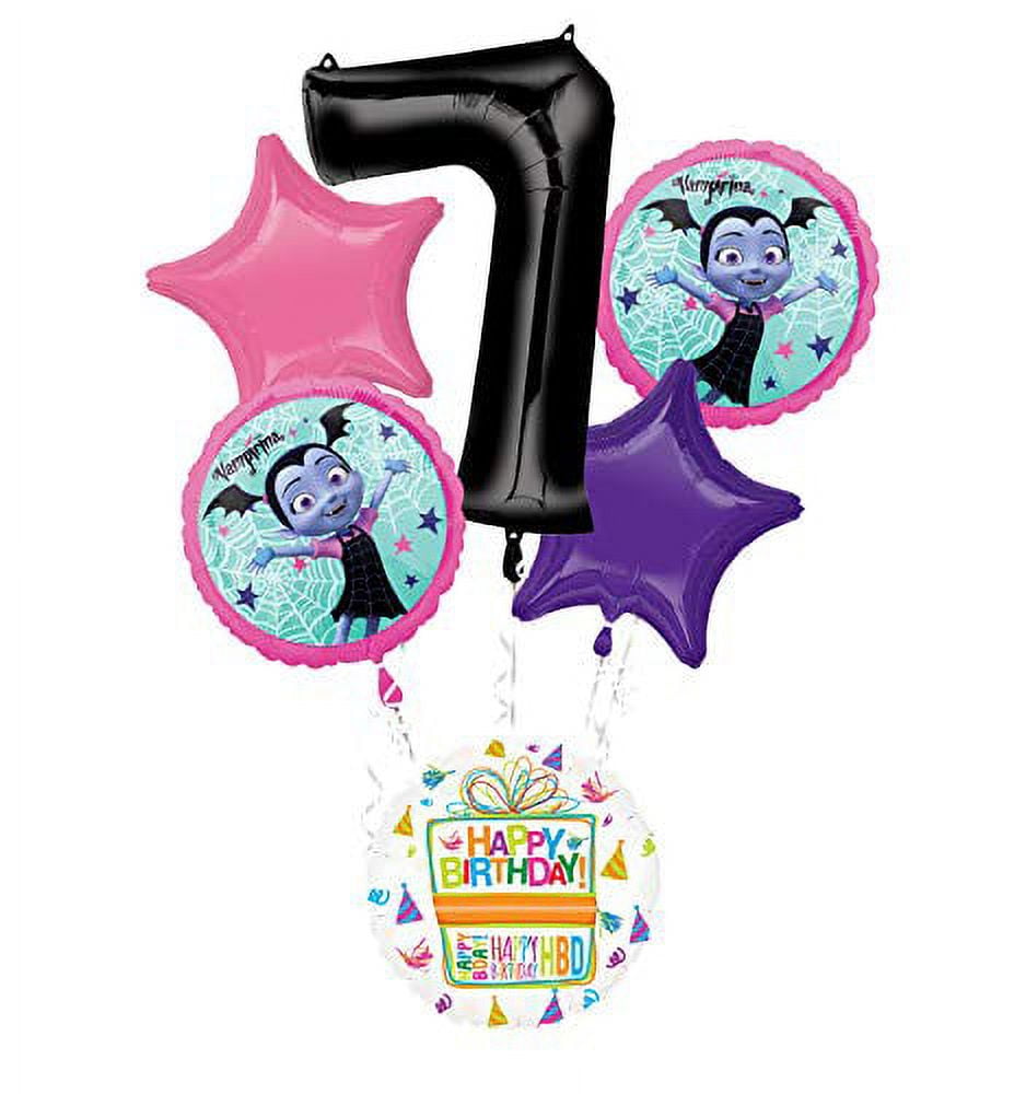 Mayflower Products Vampirina 7th Birthday Party Supplies Balloon ...