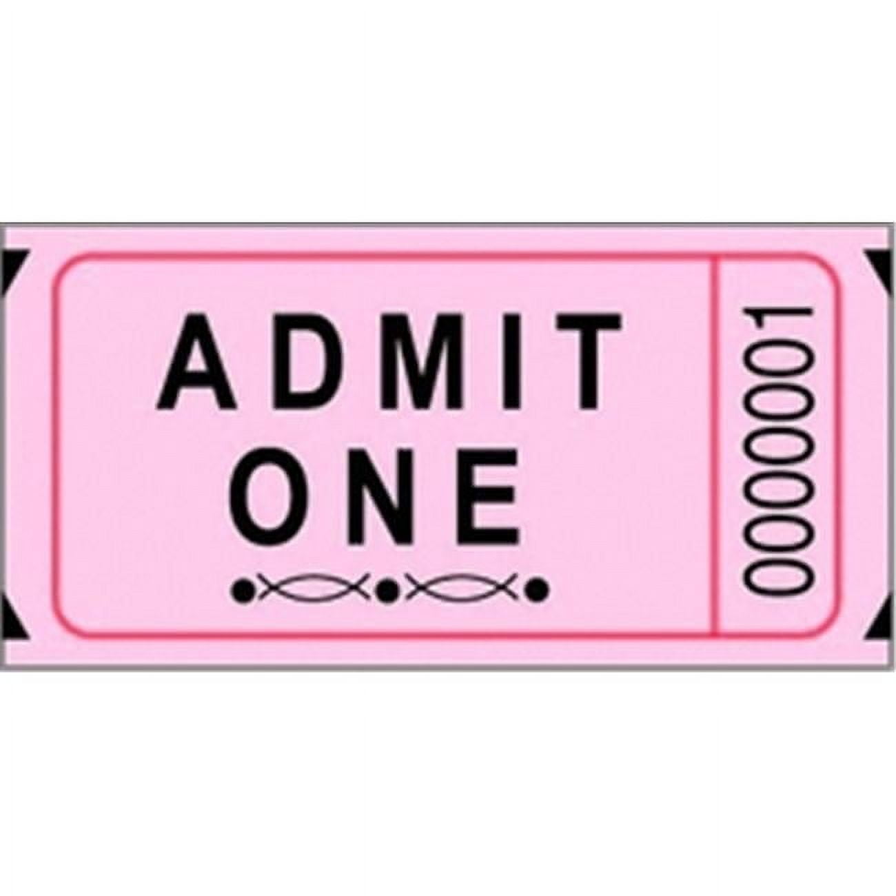 Mayflower Single Ticket Rolls - Pink - Walmart.com
