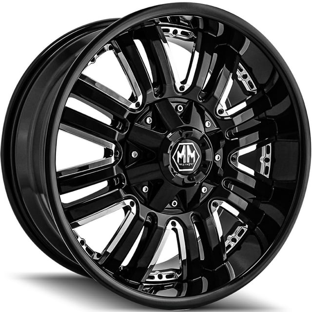 Mayhem Assault-8070 18X9 5X114.3/5X127 18Et 87Cb Black - Walmart.com