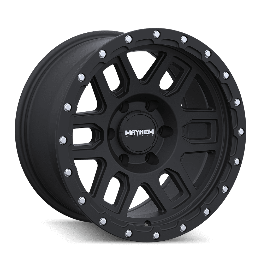 Mayhem Delta-8304 17X9 6X139.7 0Et 106Cb Matte Black - Walmart.com