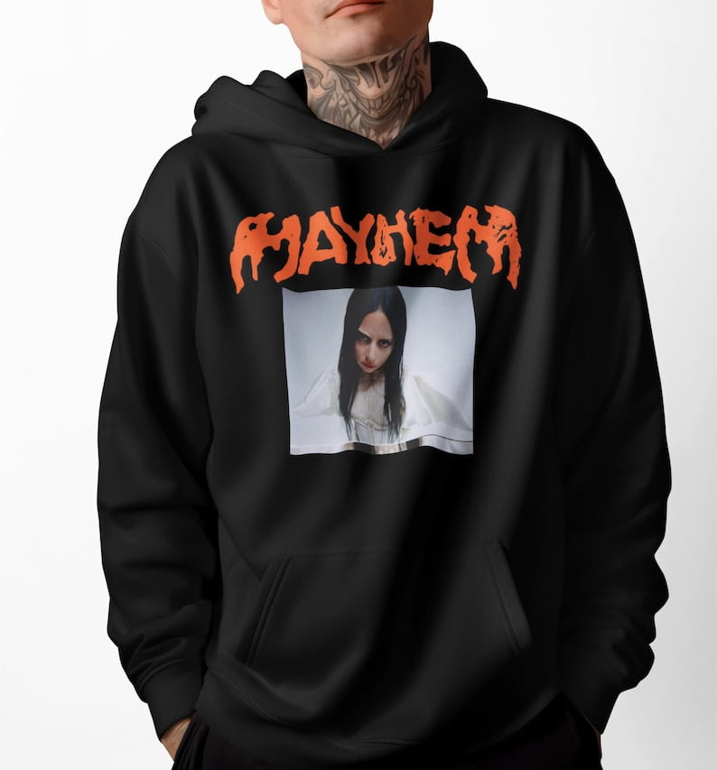 Mayhem Hoodie, Lady Gaga Hoodie, Pop Music Merch, Music Festival ...