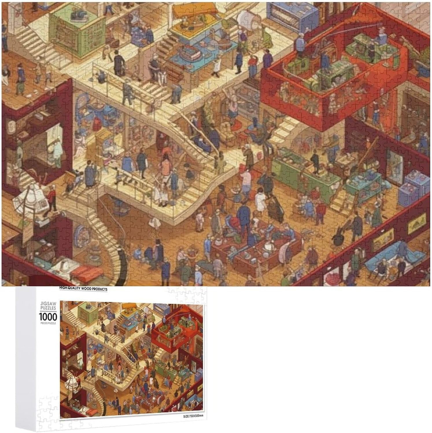 Mayhem in The Library Book Ancient Jigsaw Puzzles for Adults and Family ...