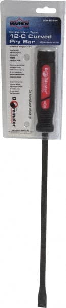 Mayhew 17" OAL Curved Screwdriver Pry Bar 3/8" Wide - Walmart.com