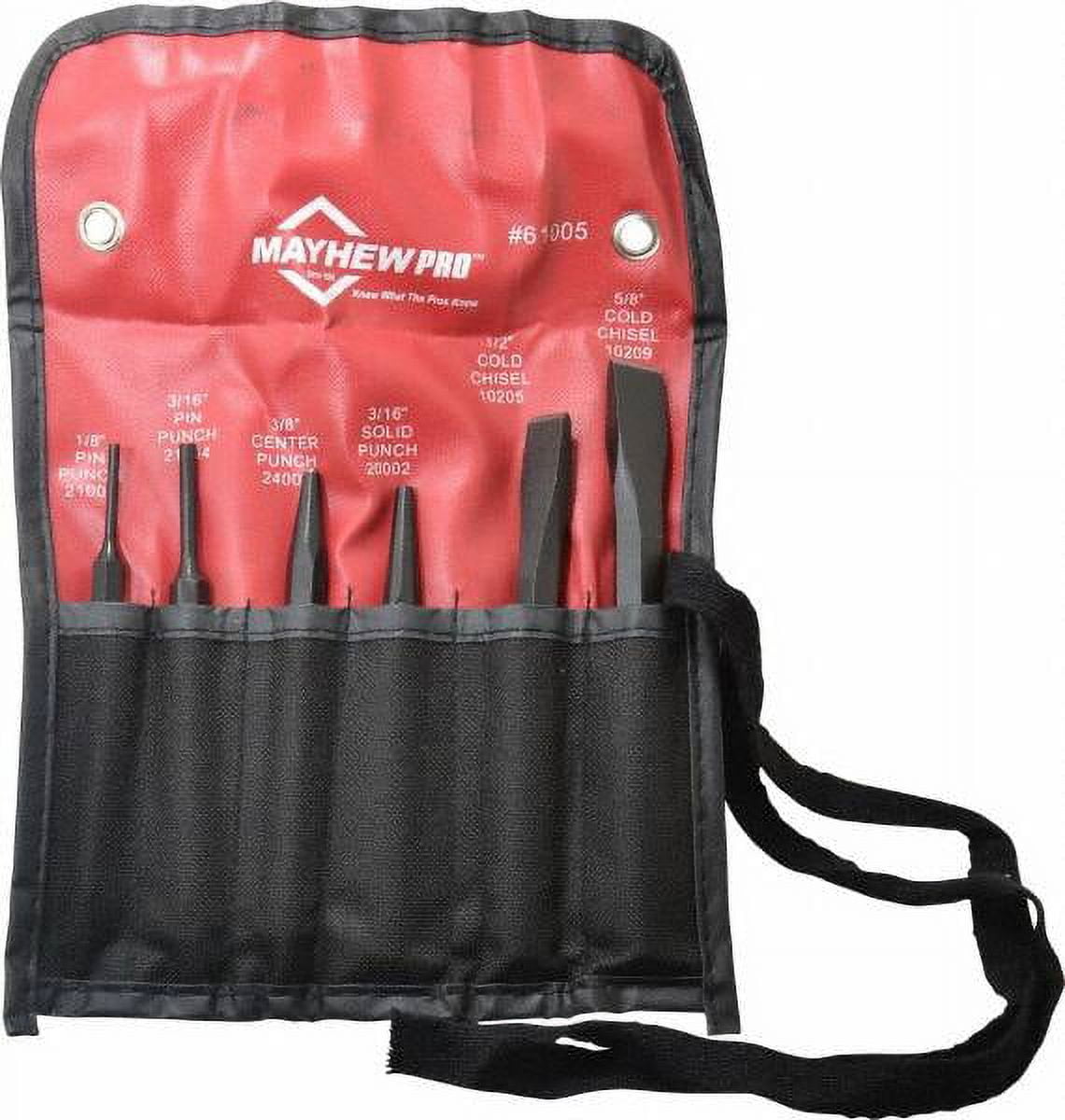 Mayhew 6 Piece Punch & Chisel Set - Walmart.com