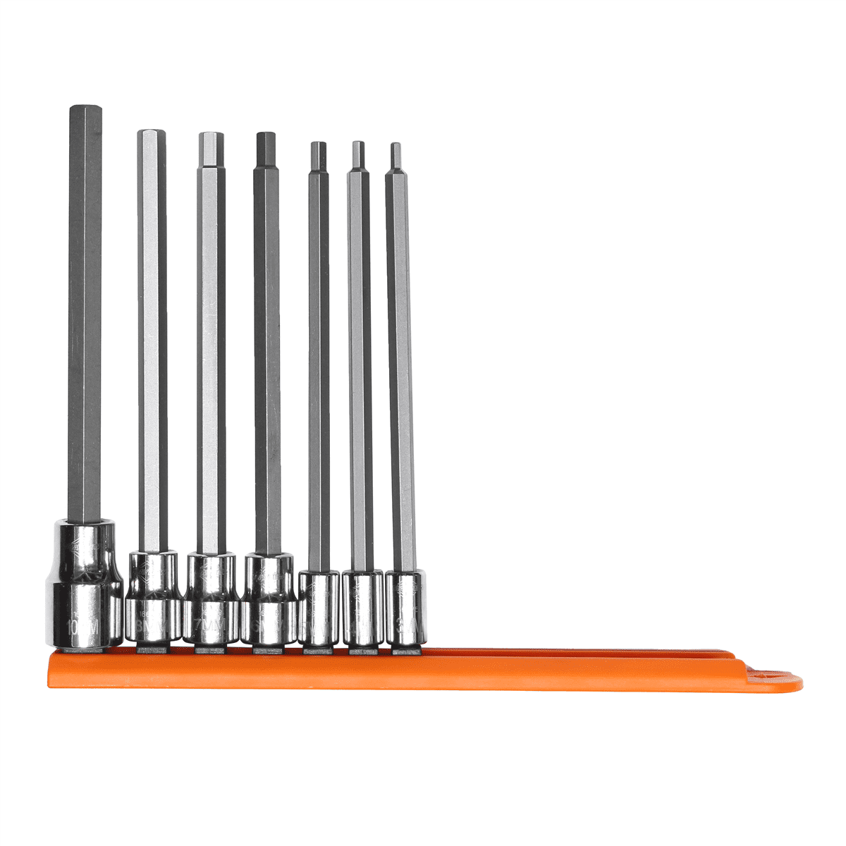 Mayhew Mayhew 7 PC Long Metric Hex Insert Socket Bit Set - Walmart.com