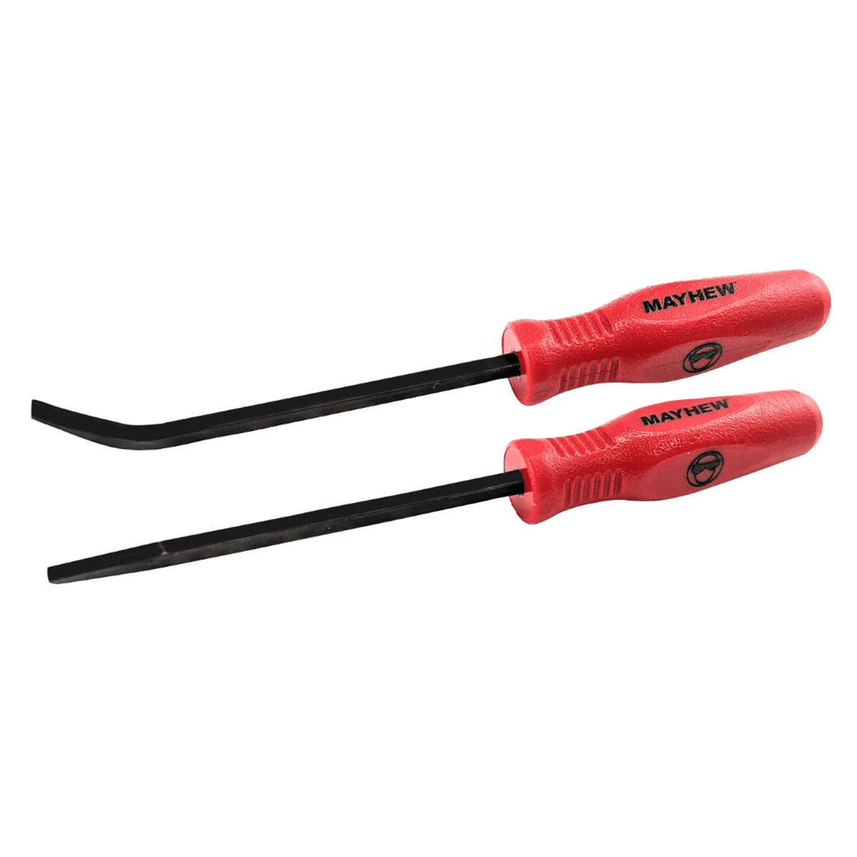 Mayhew Tools 2 PC Mini Pry Bar Set, Hard Metal Handle, Small Size ...