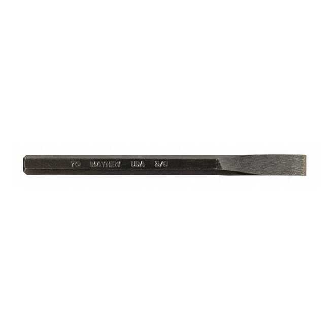 Mayhew Pro Cold Chisel,3/8 in. x 5-1/4 in.,Steel,BO 10202MAY - Walmart.com