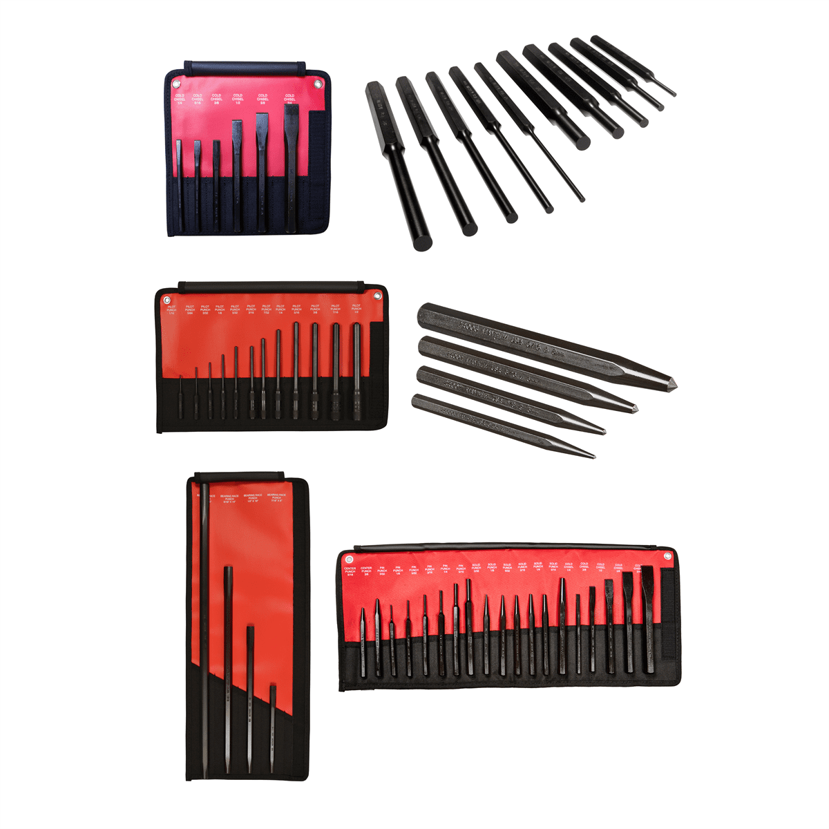 Mayhew Punch & Chisel Set Bundle - Walmart.com