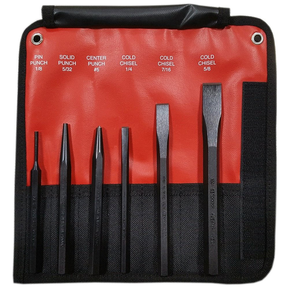 Mayhew 31406 6 Piece Punch And Chisel Set - Walmart.com