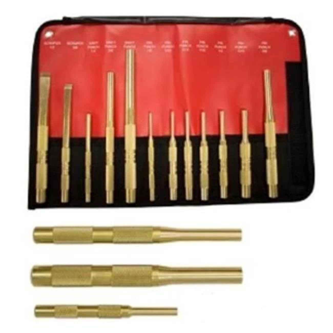 Mayhew Steel Products MH81342 Brass Punch & Scraper Kit - Walmart.com