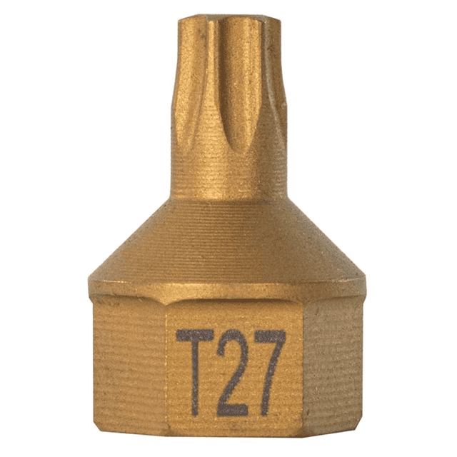 Mayhew T27 Torx® Dual Drive Bit, 7/16" Drive - Walmart Business Supplies