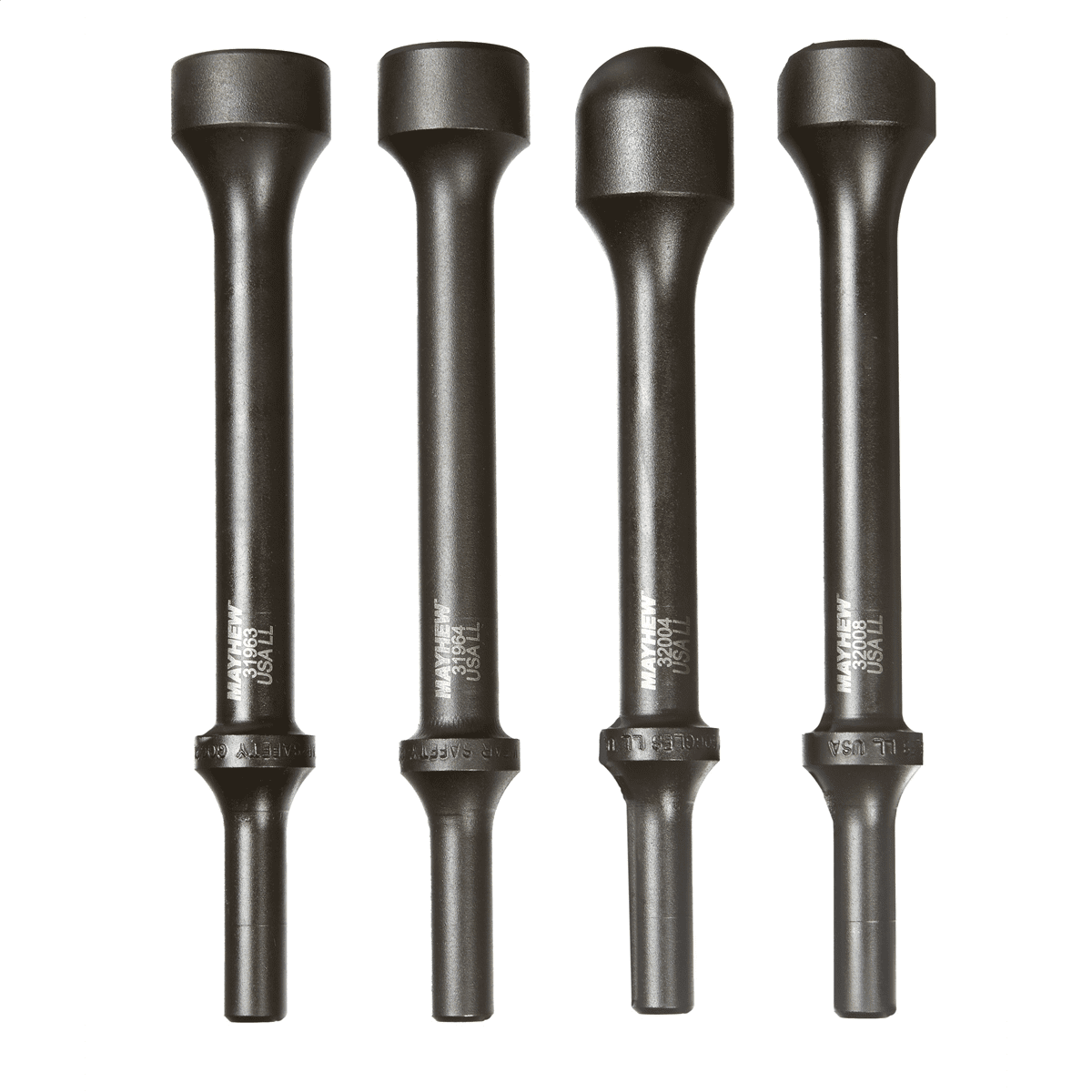 Mayhew Tools 32024 4-Piece Pneumatic Specialty Hammer Set - Walmart.com