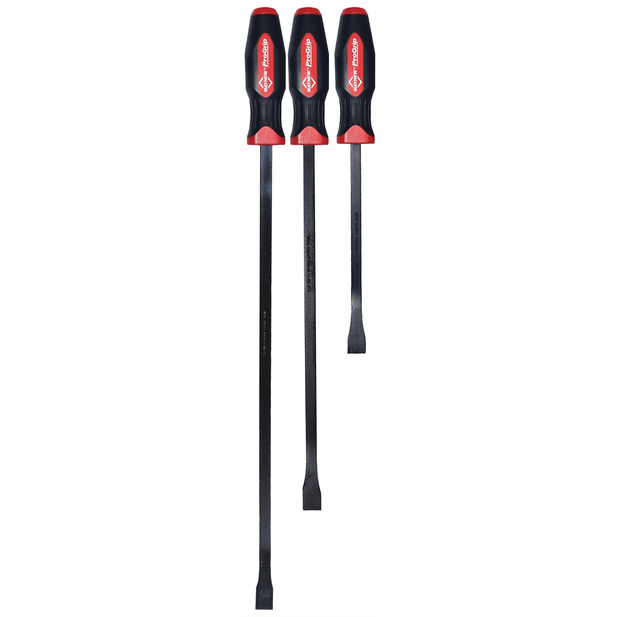 Mayhew Tools 61350 3-Pc. Pry Bar (Screwdriver Type) Set - Walmart.com