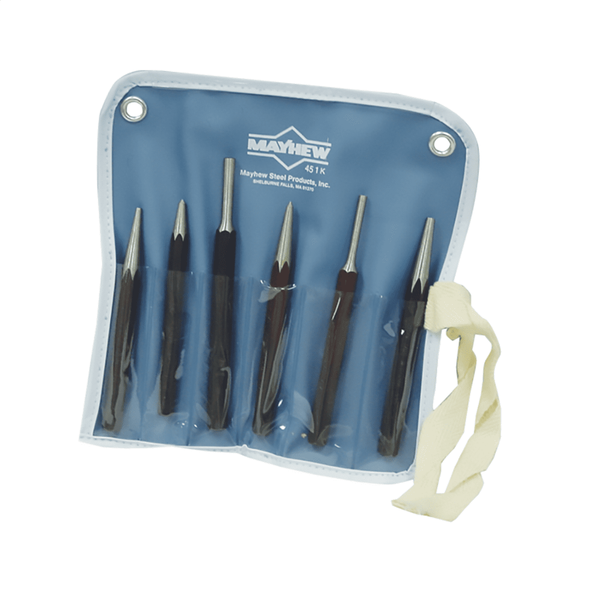 Mayhew Tools 62030 6-Piece Punch Set - Walmart.com