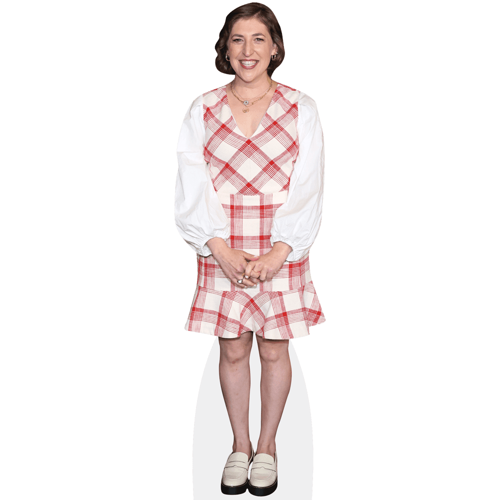 Mayim Bialik (Short Dress) Mini Size Cutout. Standee. - Walmart.com