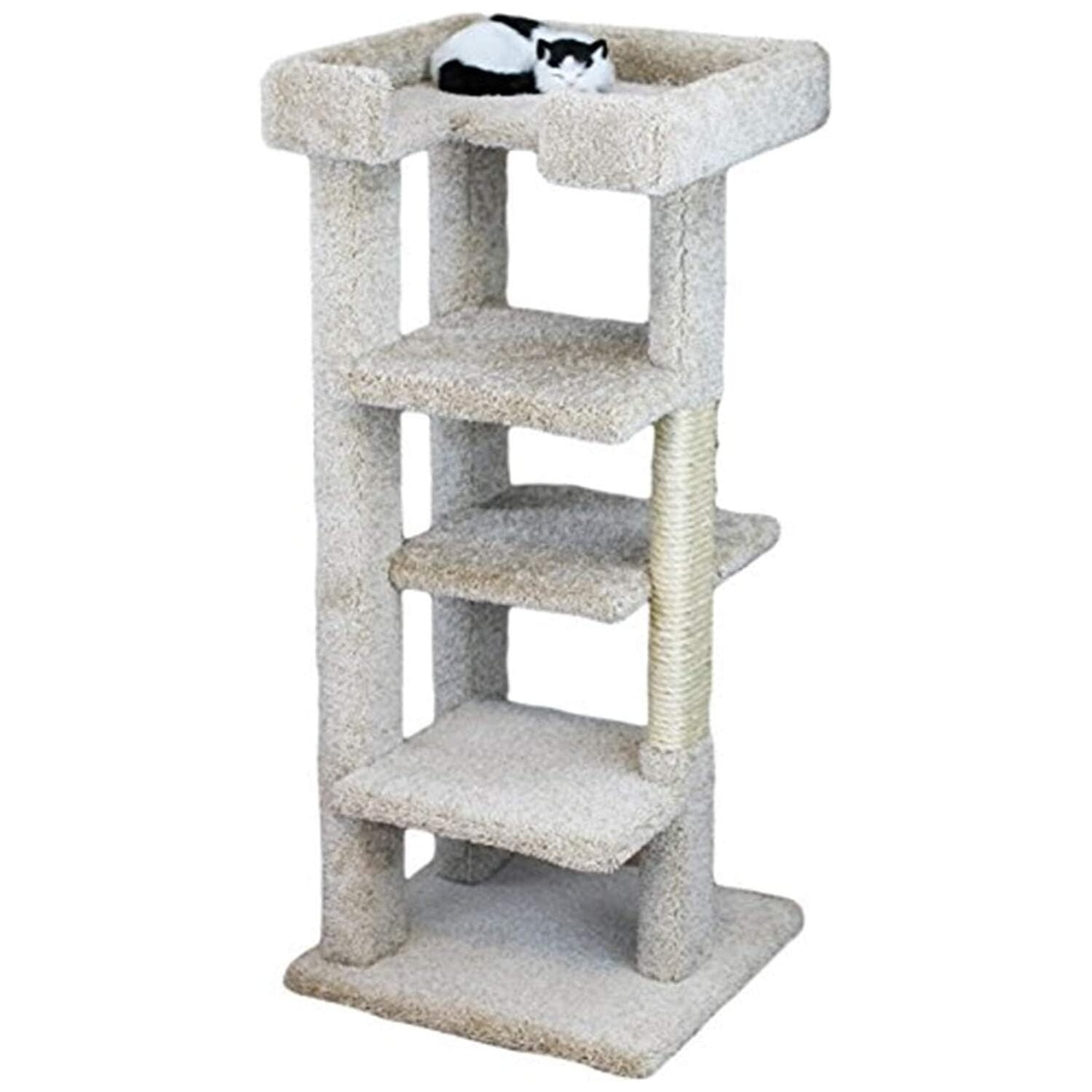 Maykoosh Natural Beauty Multiple Perch Cat Tree, Cat Tree with Scratch ...