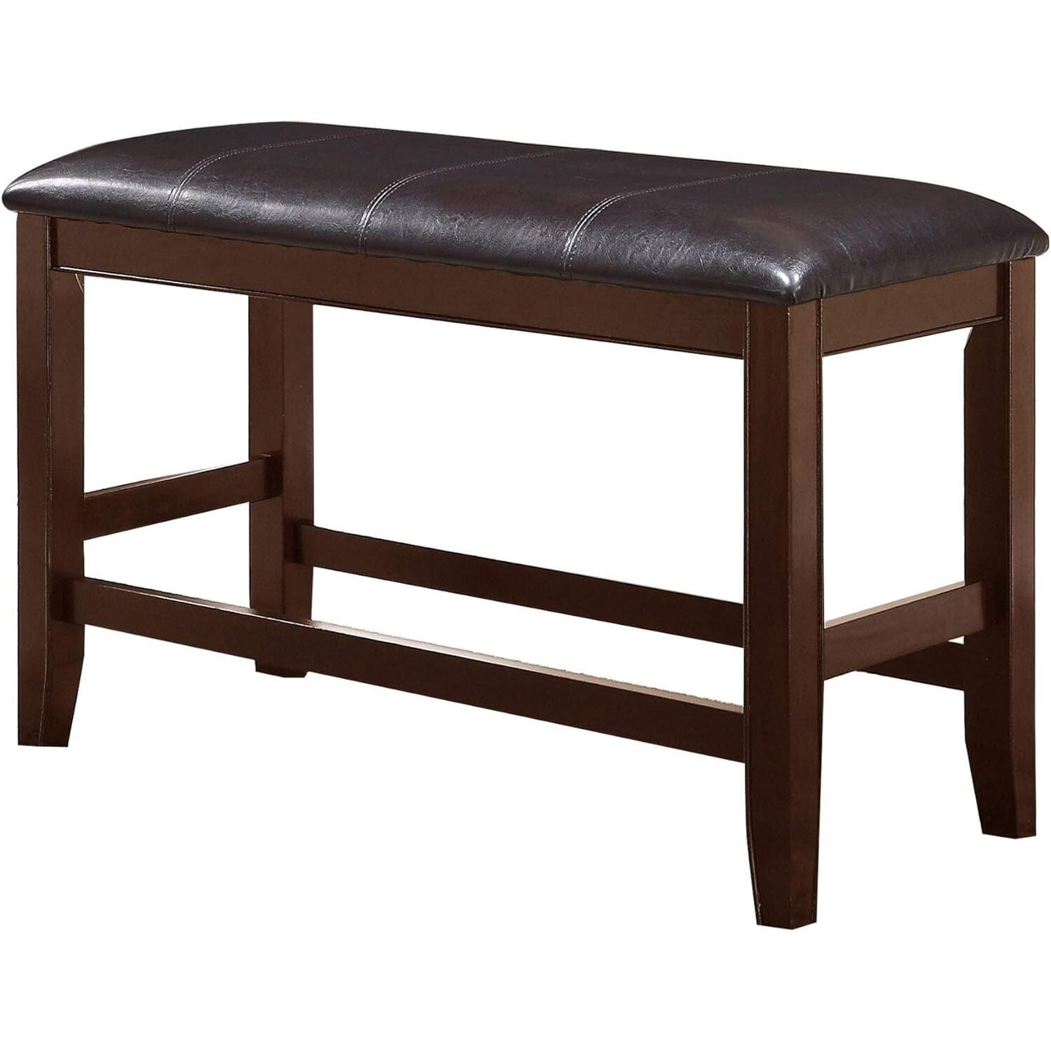 Maykoosh Art Nouveau Allure Wooden Counter Height Bench With ...
