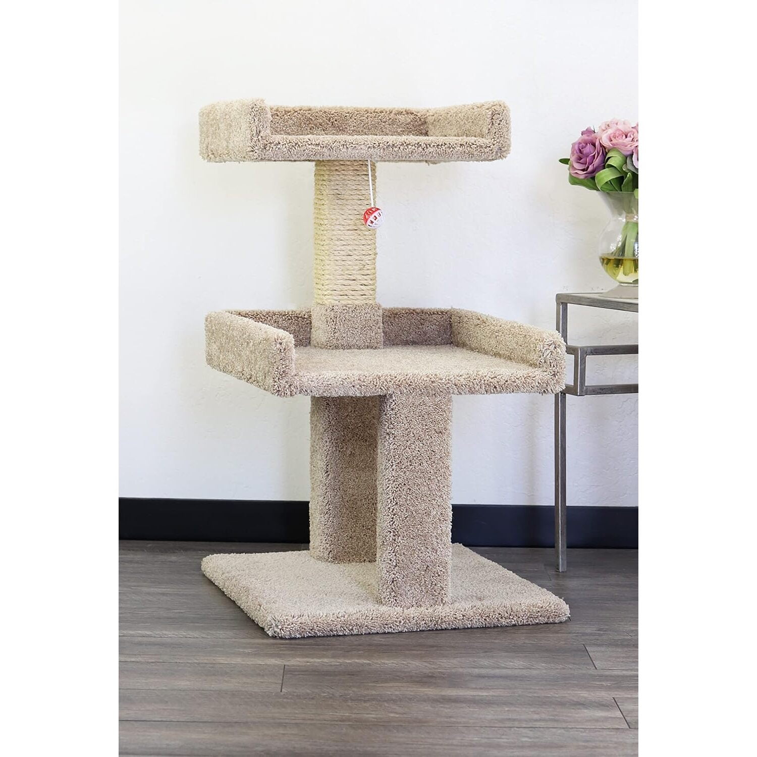 Maykoosh Artisanal Abode Spacious Cat Tree Perch for Large Cats ...