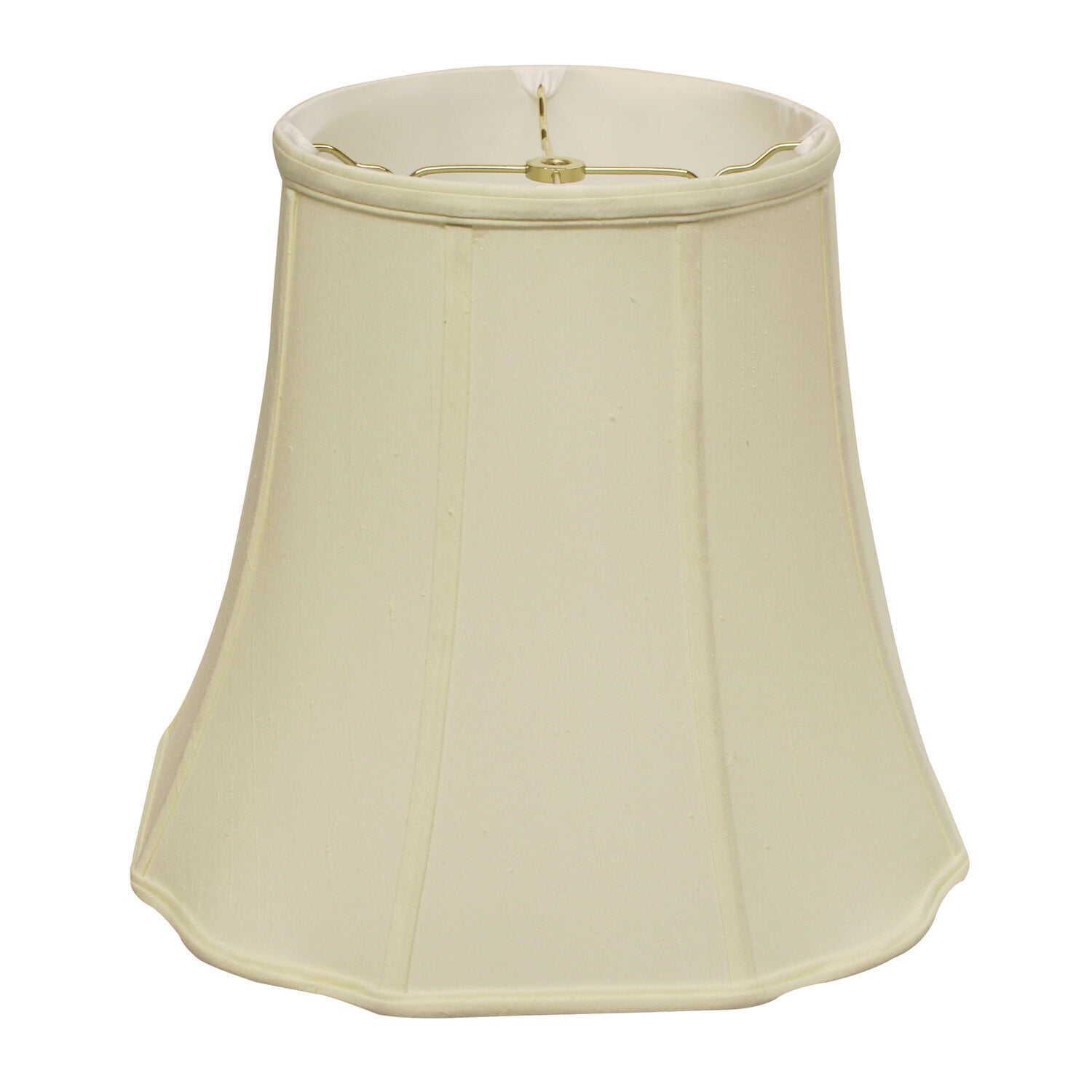 Octagon Lampshade - Softback Slant Shade with Washer Fitter - Eggshell ...