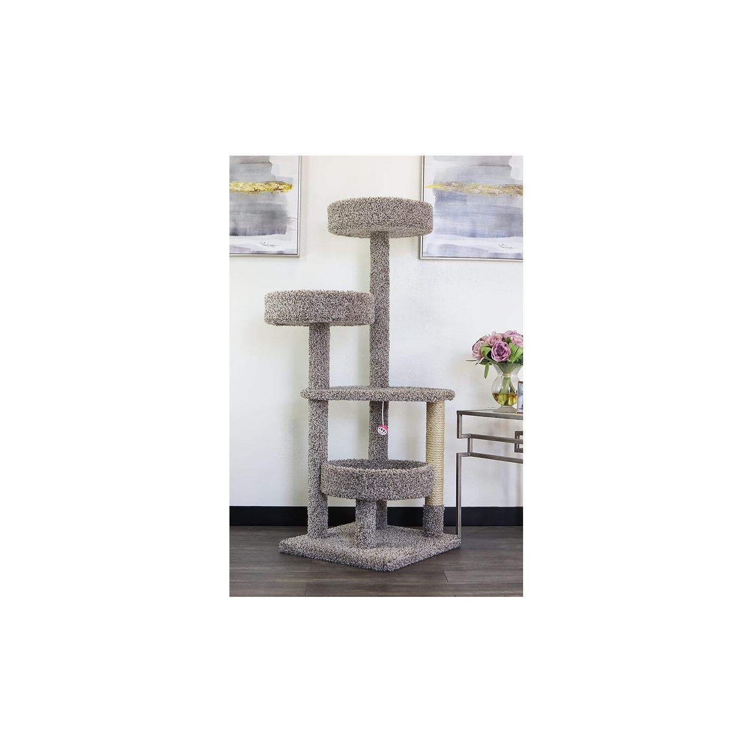 Maykoosh Artisanal Abode Sturdy Tower With Beds - 30"L x 29"W x 54"H ...
