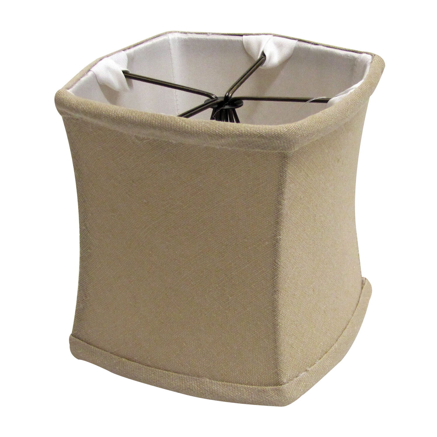 Maykoosh Classic Charm Soft Box Chandelier Lampshade with Double Flame ...