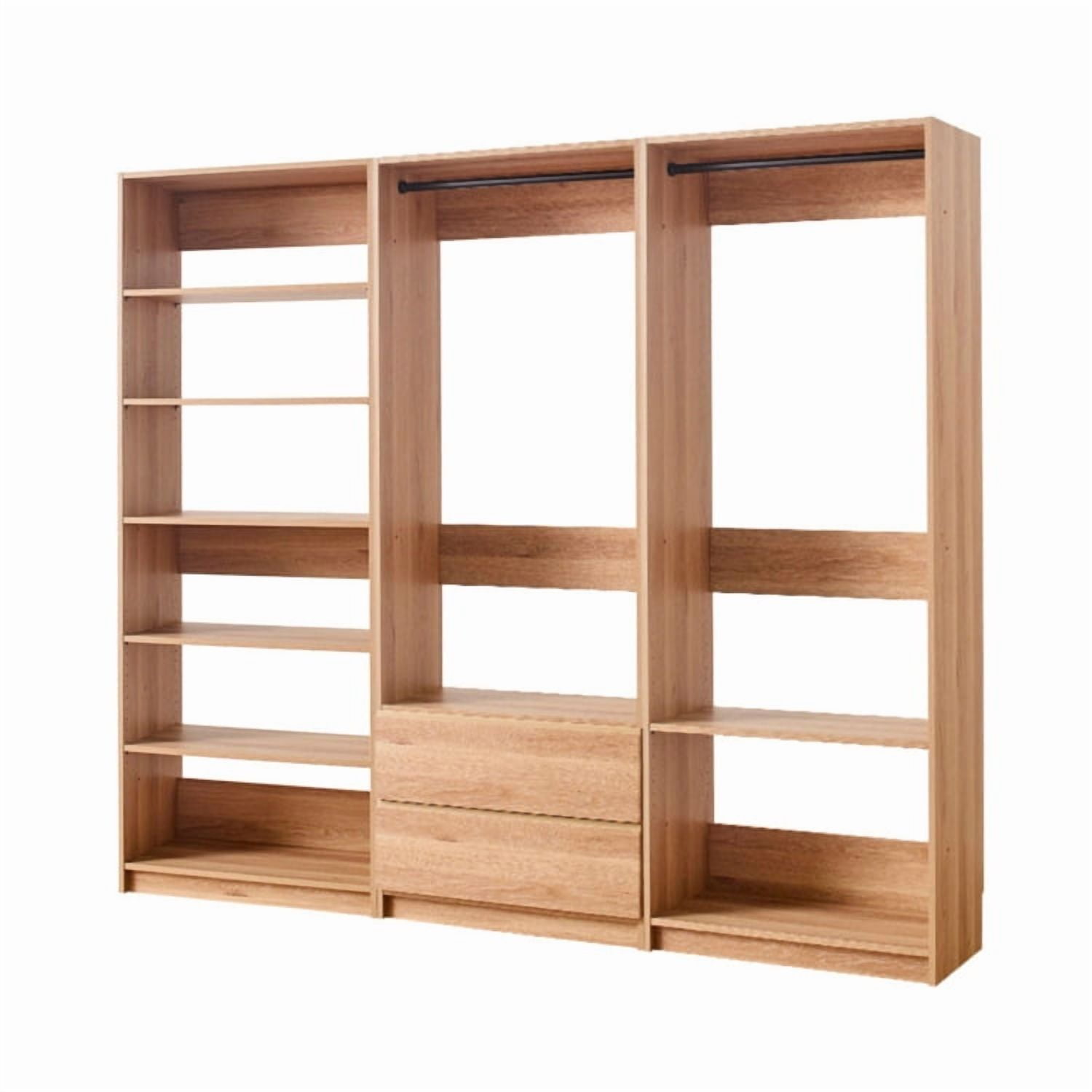 Maykoosh Closet System Customizible, Walk-In Wardrobe Organizer, Closet ...