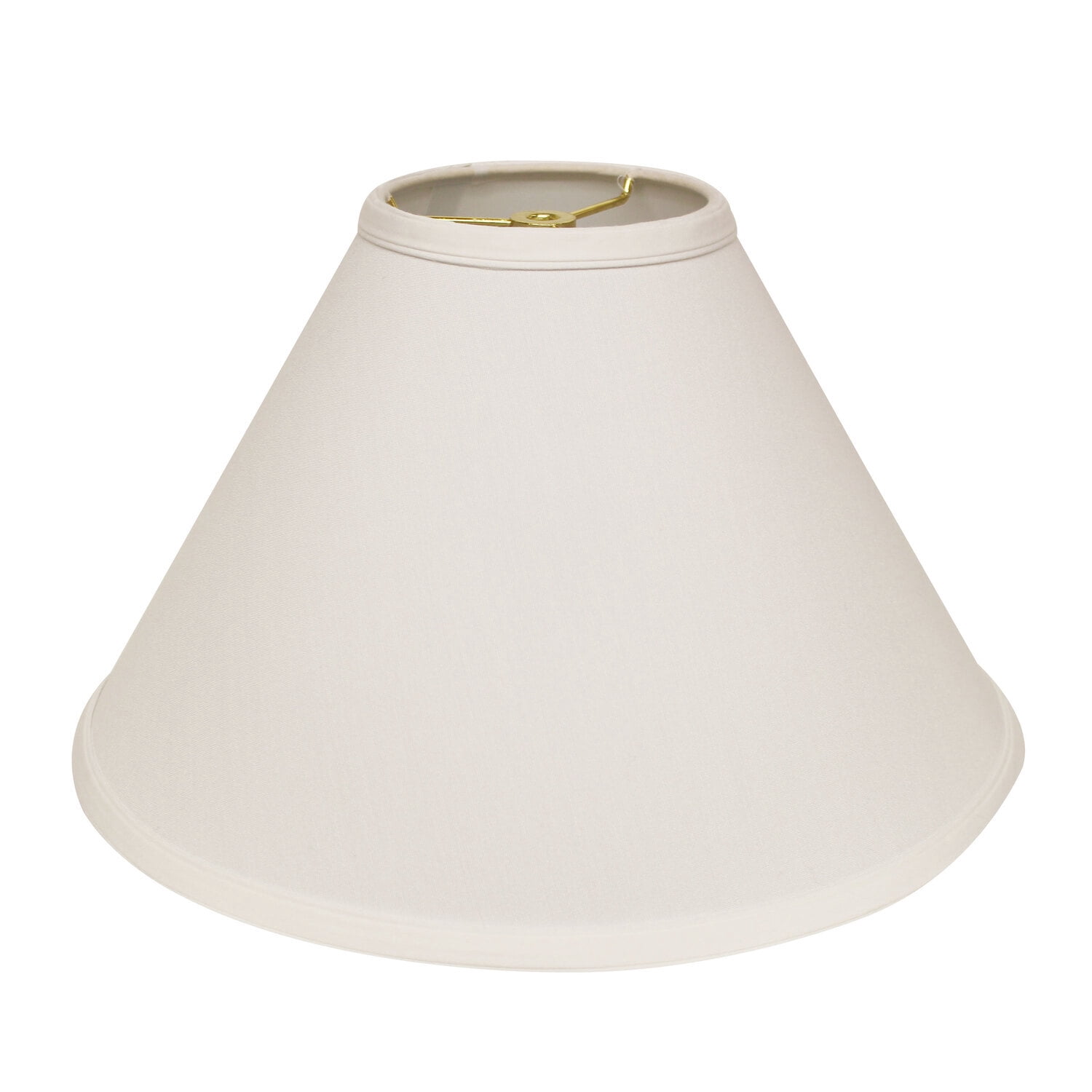 Maykoosh City Sleek Deep Cone Hardback Lampshade in Natural White No ...