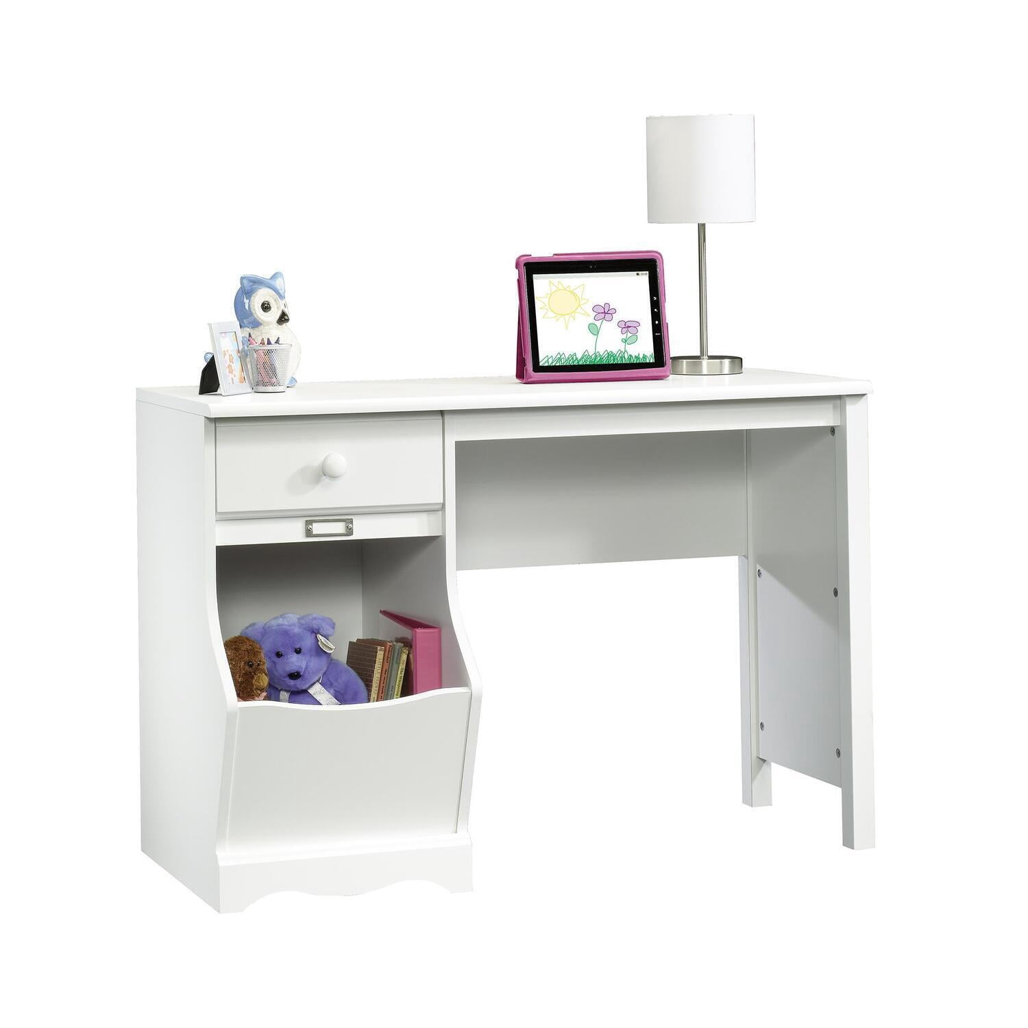 Maykoosh Contemporary Cool Desk For Children, Soft White Finish ...