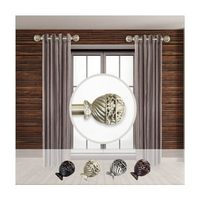 Shop Durable Side Curtain Rods for Home in Multiple Finishes