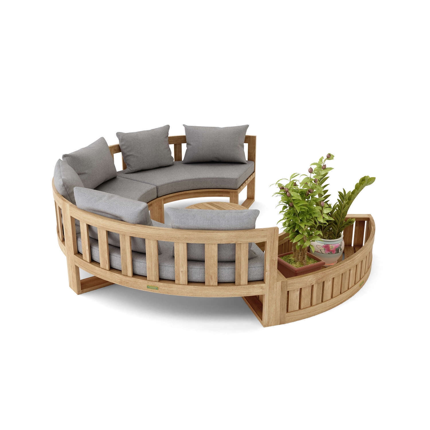 Maykoosh Elegant Escape Circular Modular Deep Seating Set - Walmart.com