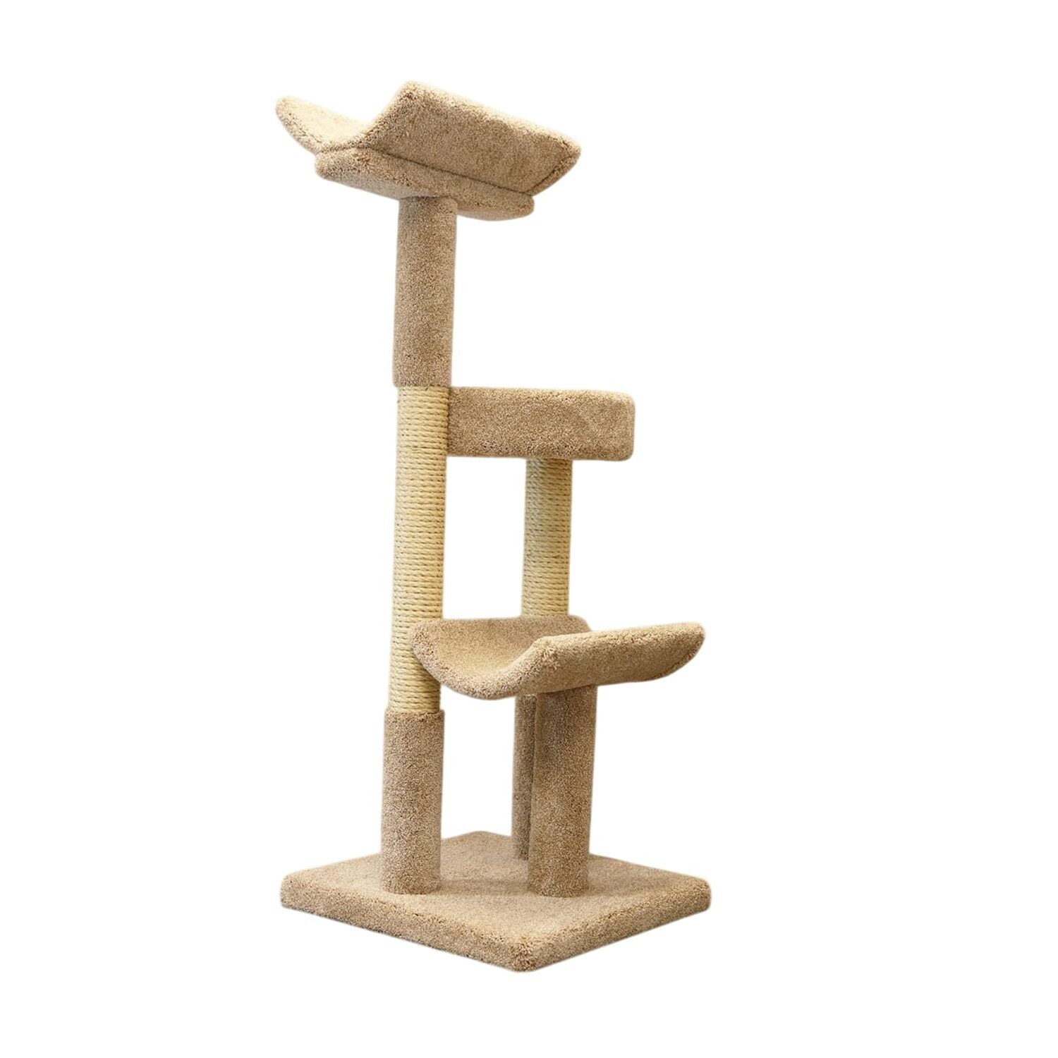 Maykoosh Natural Beauty Multiple Perch Cat Tree, Cat Tree with Scratch ...