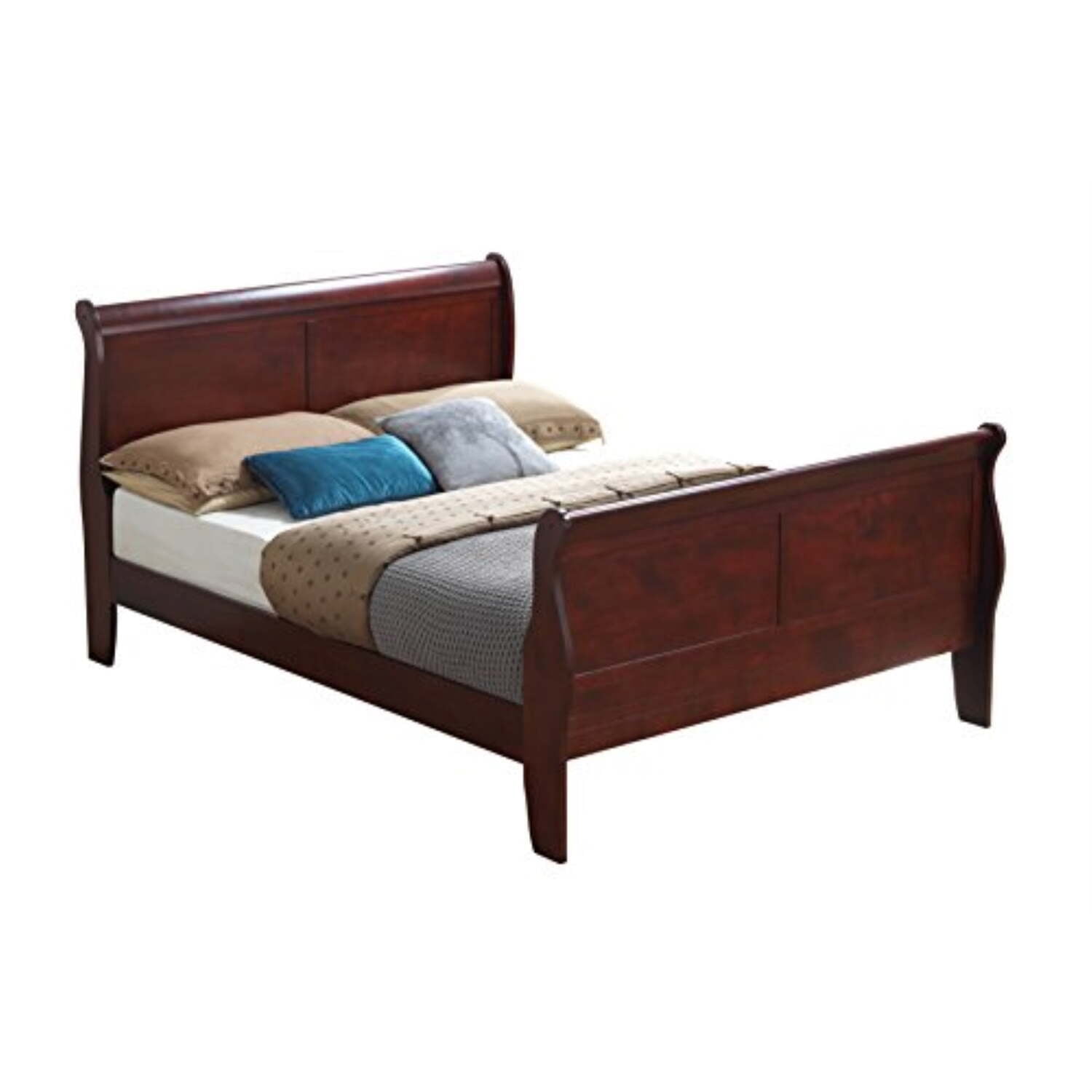 Maykoosh French Flair Bed in Elegant Cherry Finish, Showcasing a ...