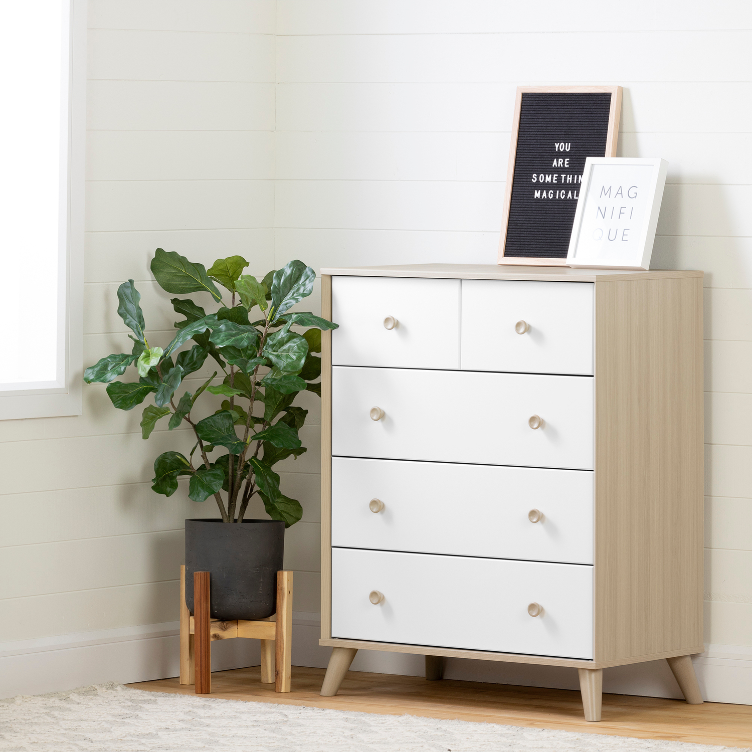 Maykoosh Island Oasis 5-Drawer Chest Storage Unit - Walmart.com