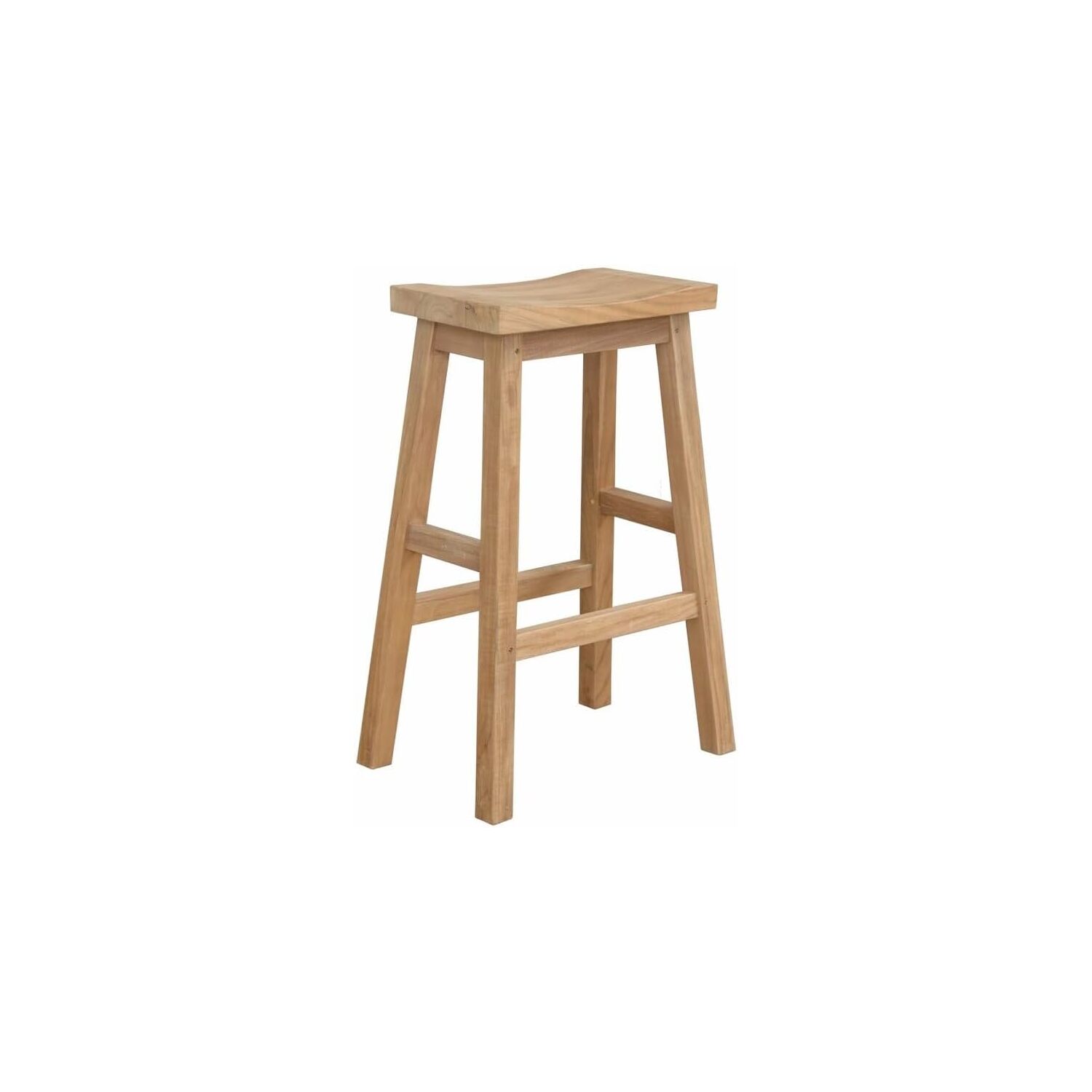 Maykoosh Lakefront Luxury Alpine Rectangular Counter Stool - Walmart.com