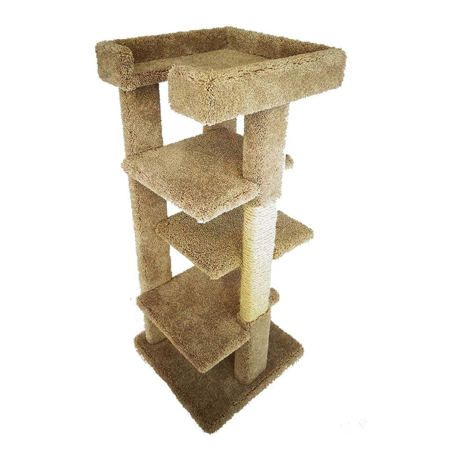 Maykoosh Natural Beauty Multiple Perch Cat Tree, Cat Tree with Scratch ...