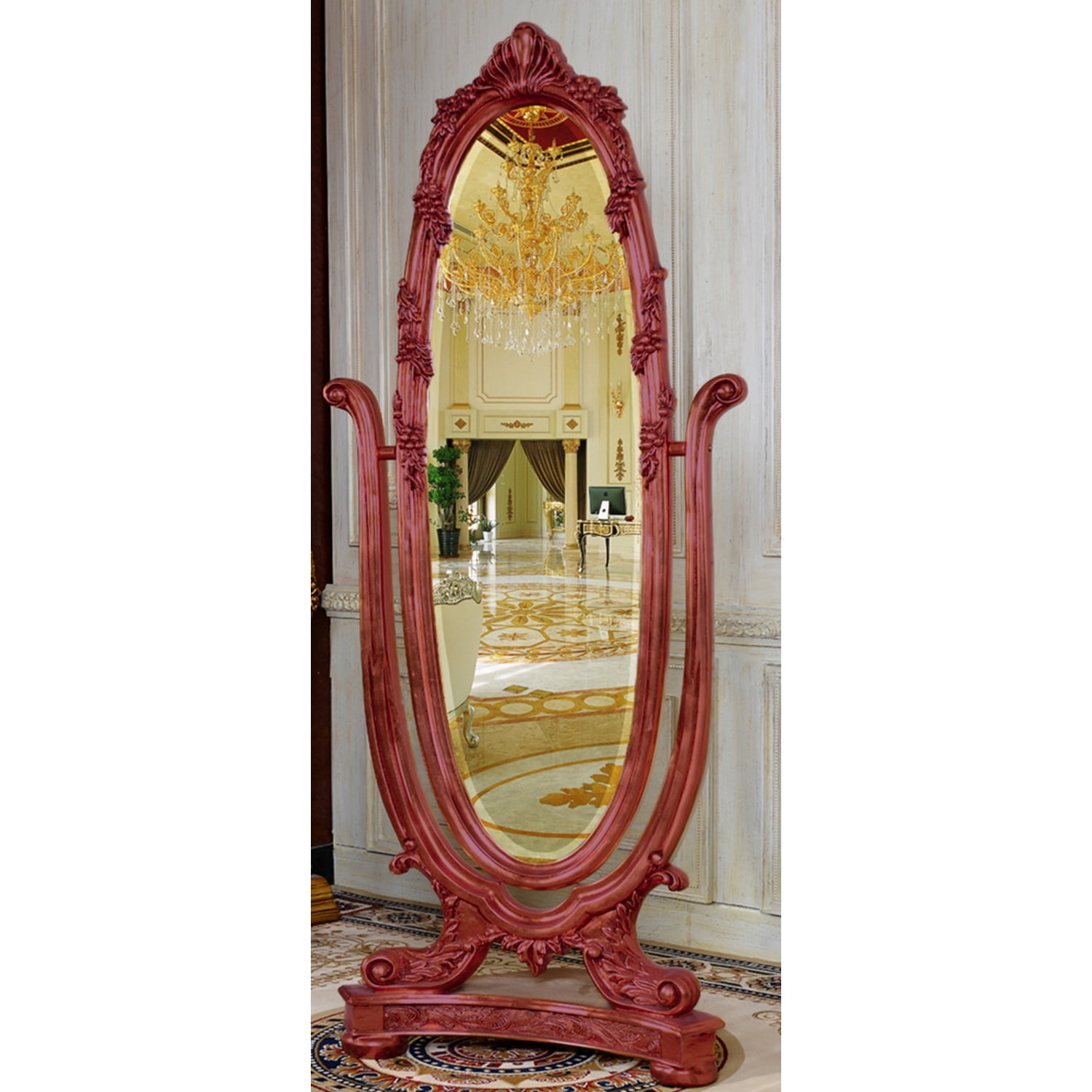 Maykoosh Modern Marvel FON-31 Rosewood Mirror - Walmart.com