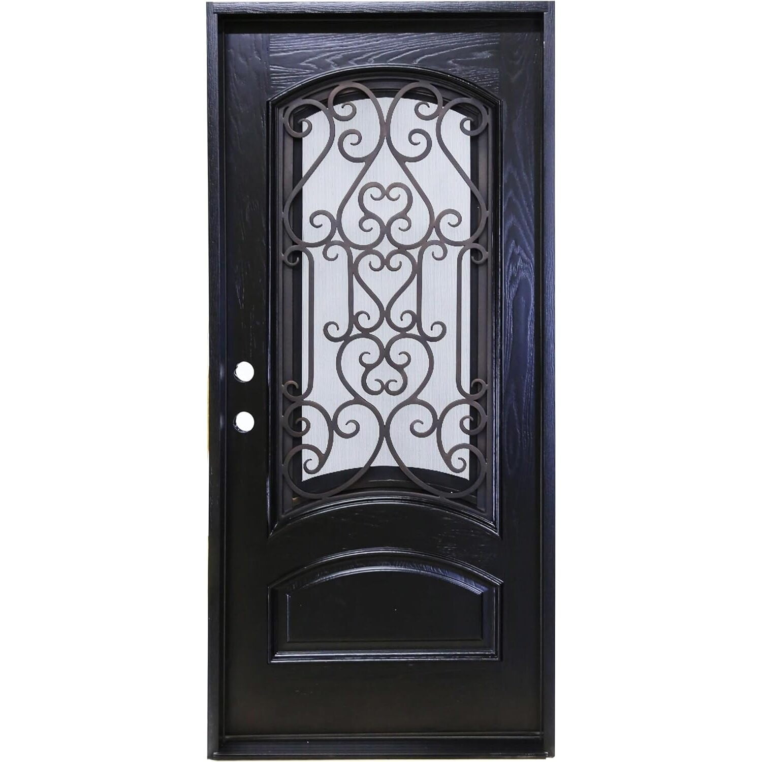 Maykoosh Modern Motifs 36" X 80" Entry House Front Door, Wrought Iron ...