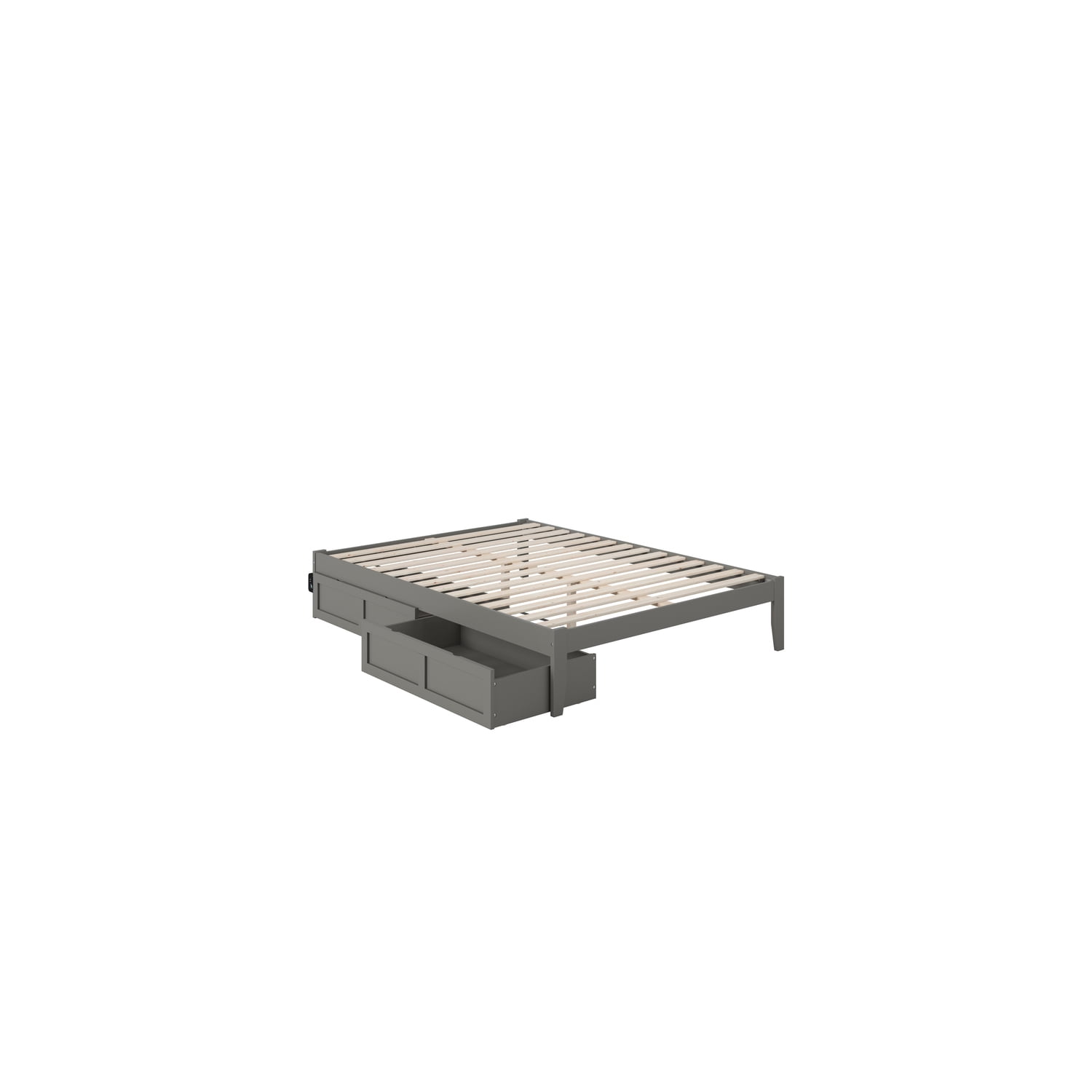 Maykoosh Modern Motifs with USB and 2 Extra Long Drawers, Queen, Grey ...