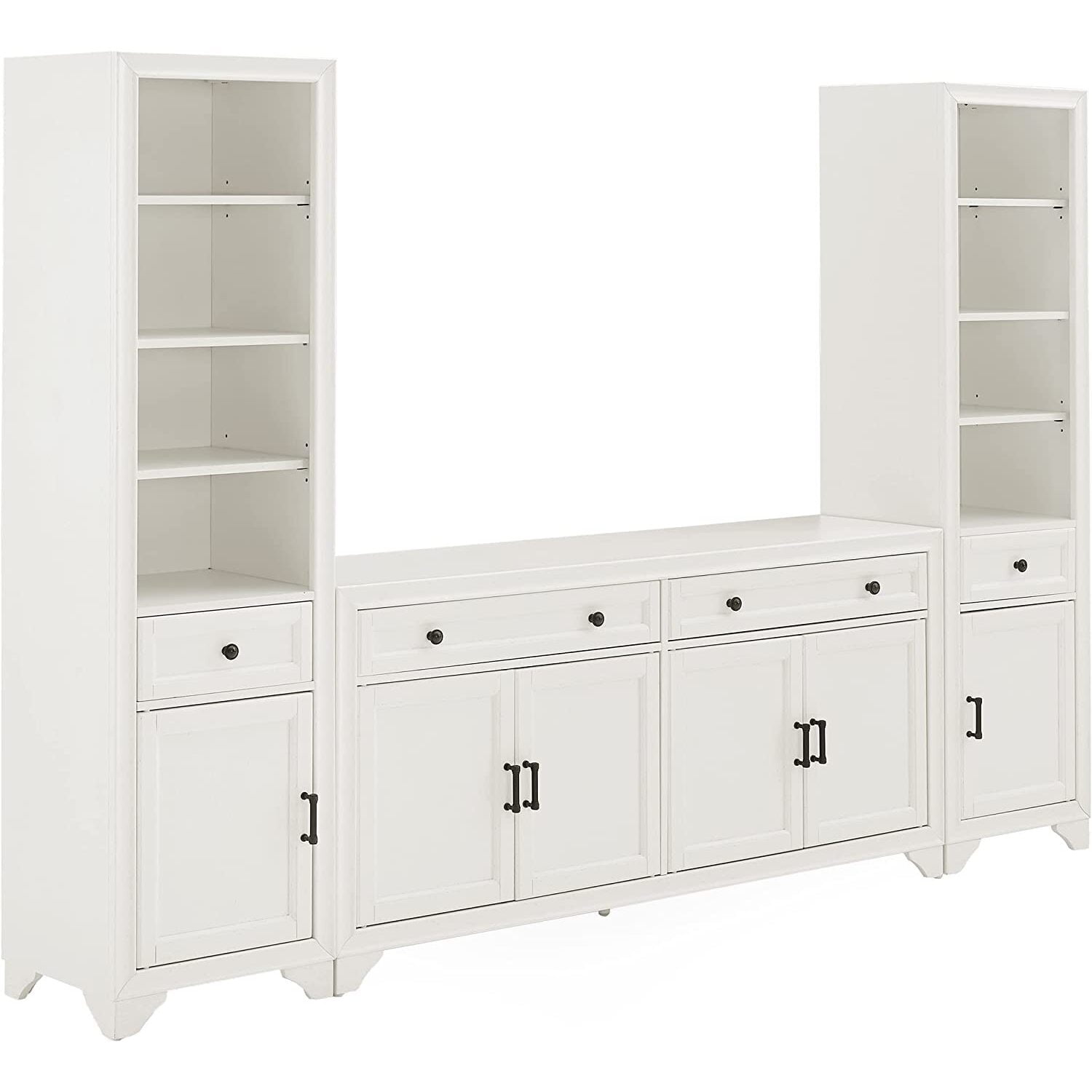 Maykoosh Neo-Classical Nostalgia 3Pc Sideboard And Bookcase Set ...