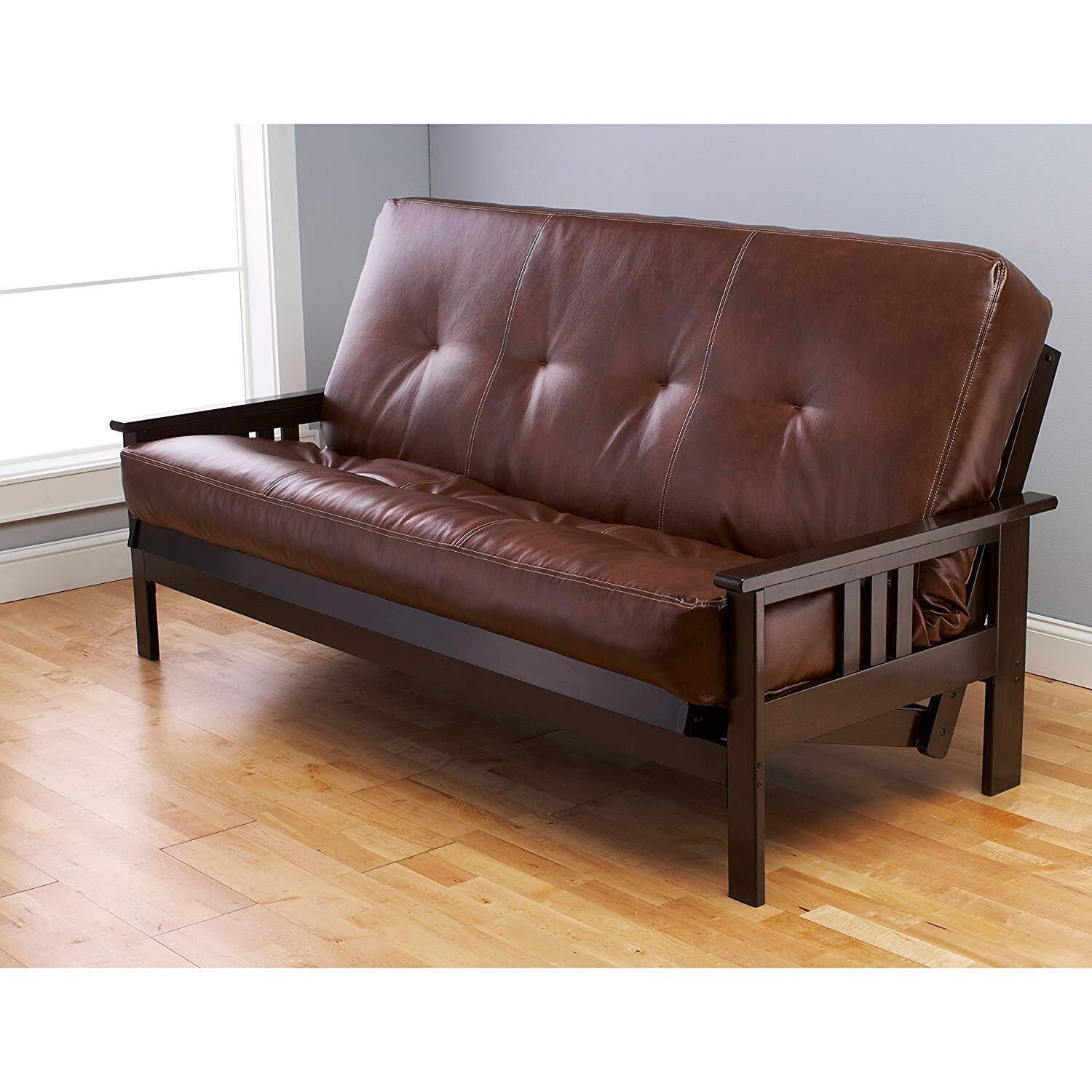 Maykoosh Retro Renaissance Futon Frame-Color:Oregon Trail Saddle ...
